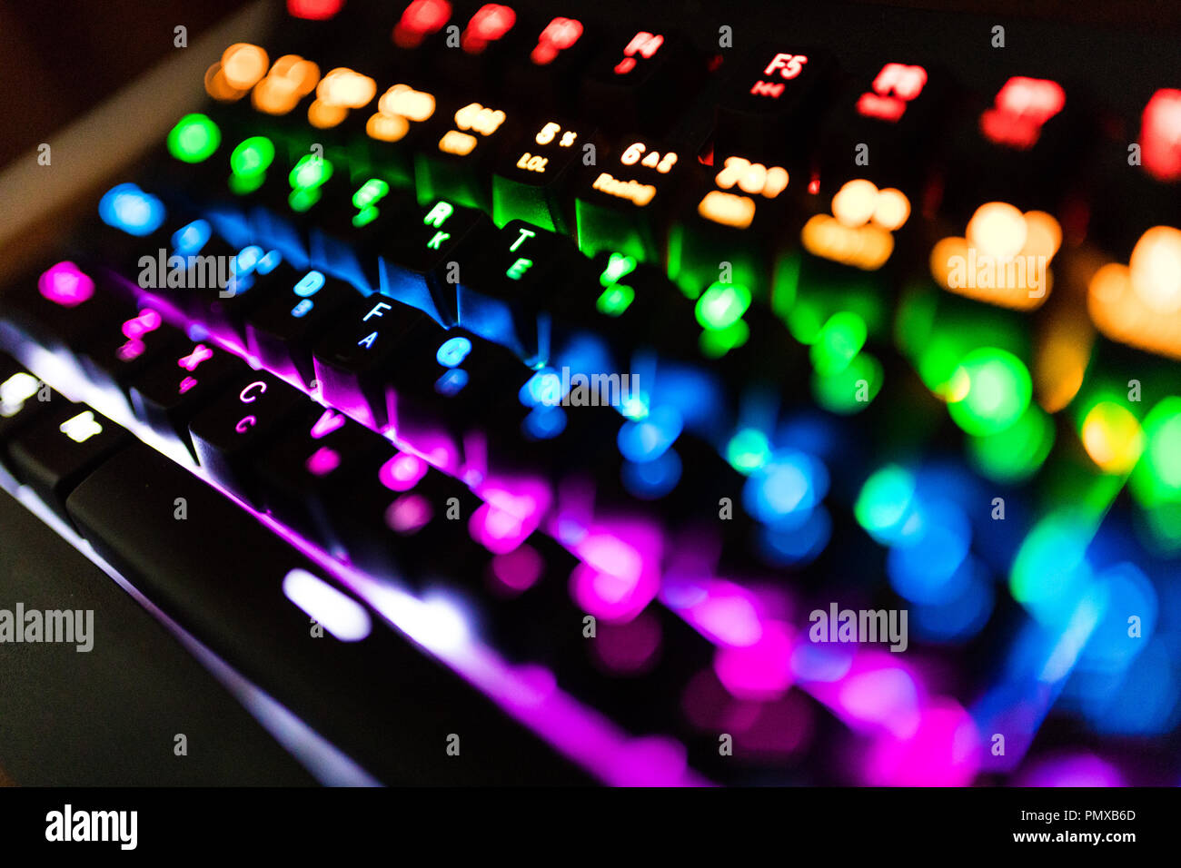 Keyboard illumination hi-res stock photography and images - Alamy