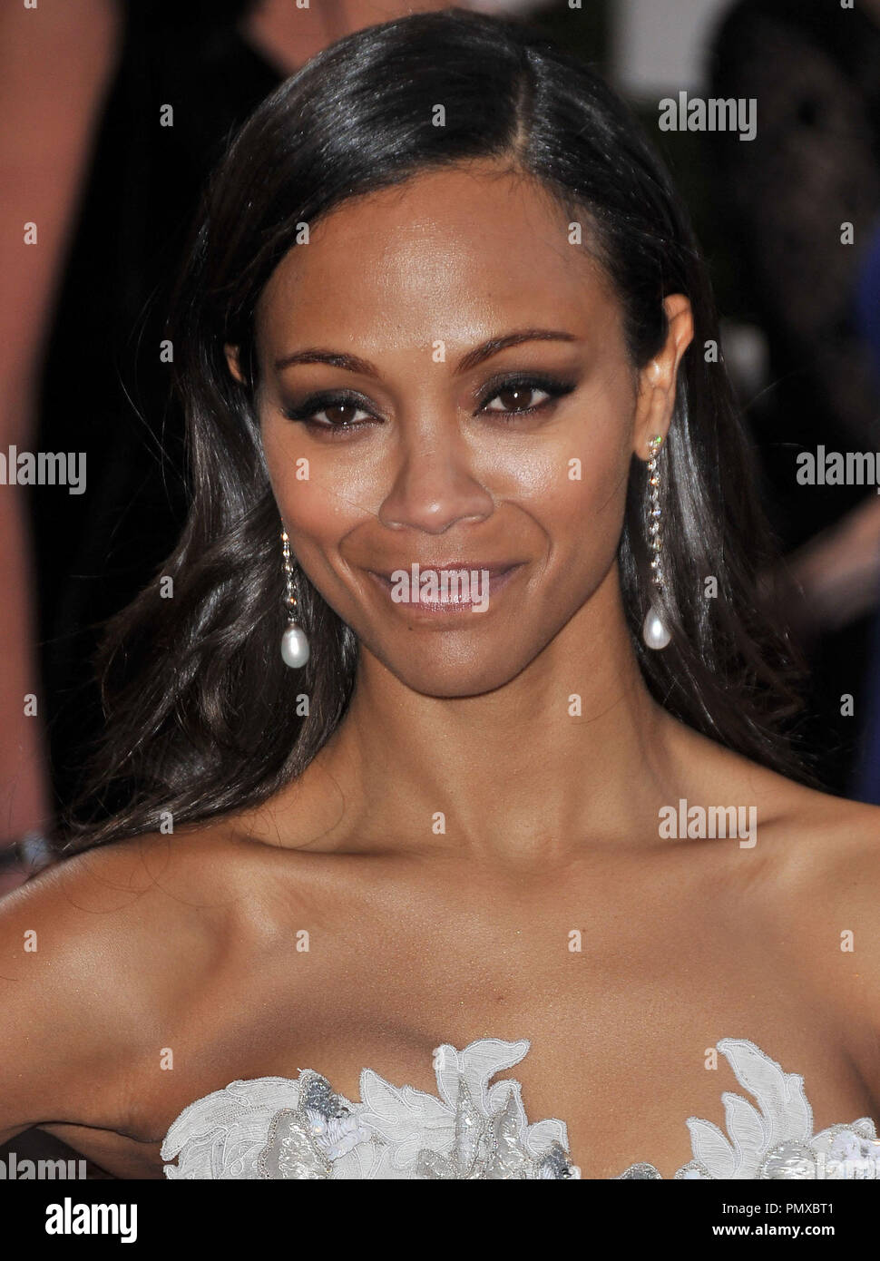 Zoe Saldana At The 85th Annual Academy Awards Held At The Dolby Theater