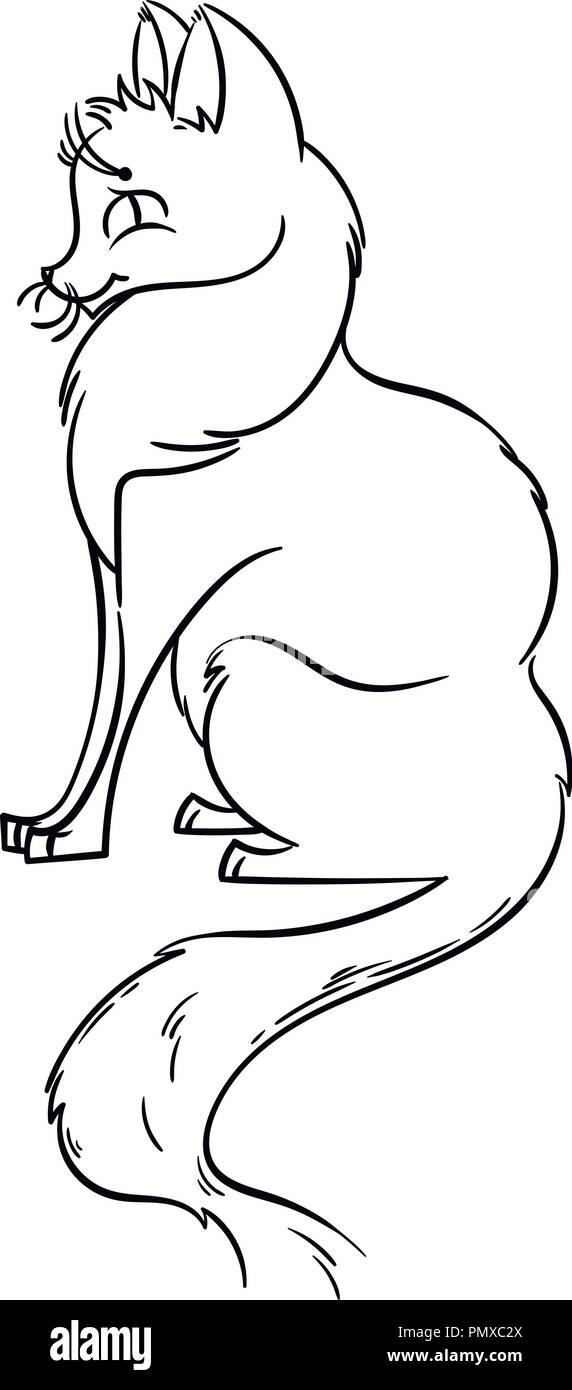 The fox hunt cartoon Cut Out Stock Images & Pictures - Alamy