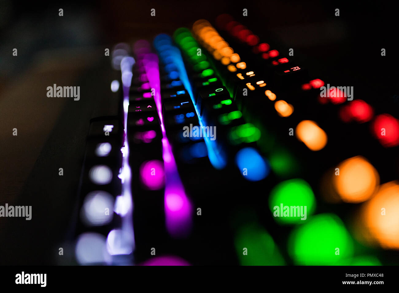 Keyboard Illumination High Resolution Stock Photography and Images - Alamy