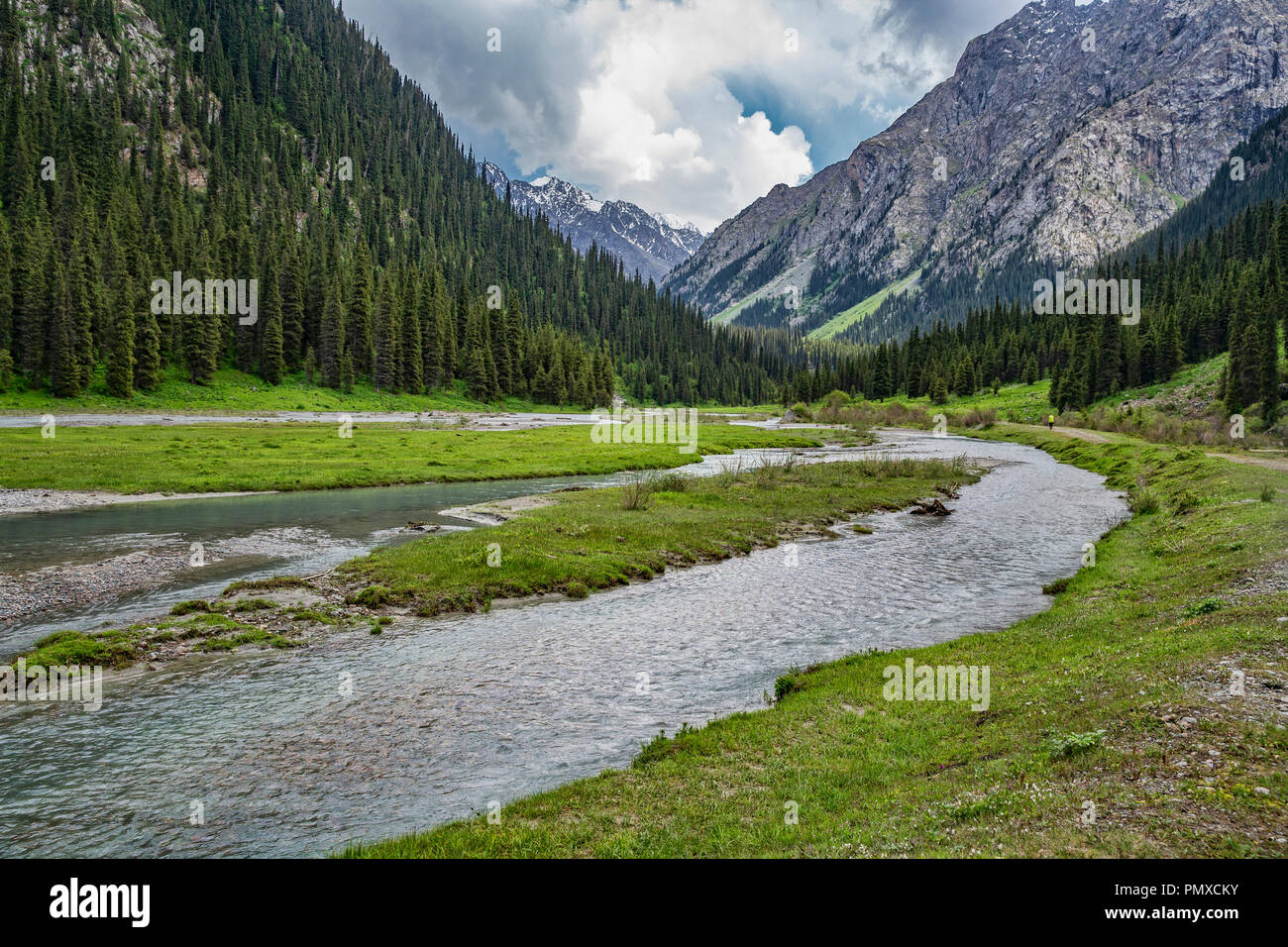 Ala-Kol Trek that departs in the Karabel-Tor mountains that erupt to ...