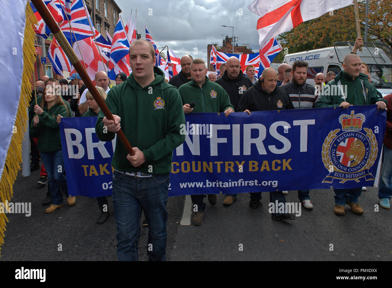 Britain first paul golding hi-res stock photography and images - Alamy