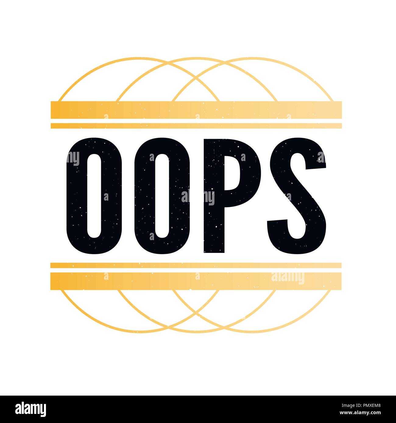 slogan OOPS phrase graphic vector Print Fashion lettering Stock Vector ...