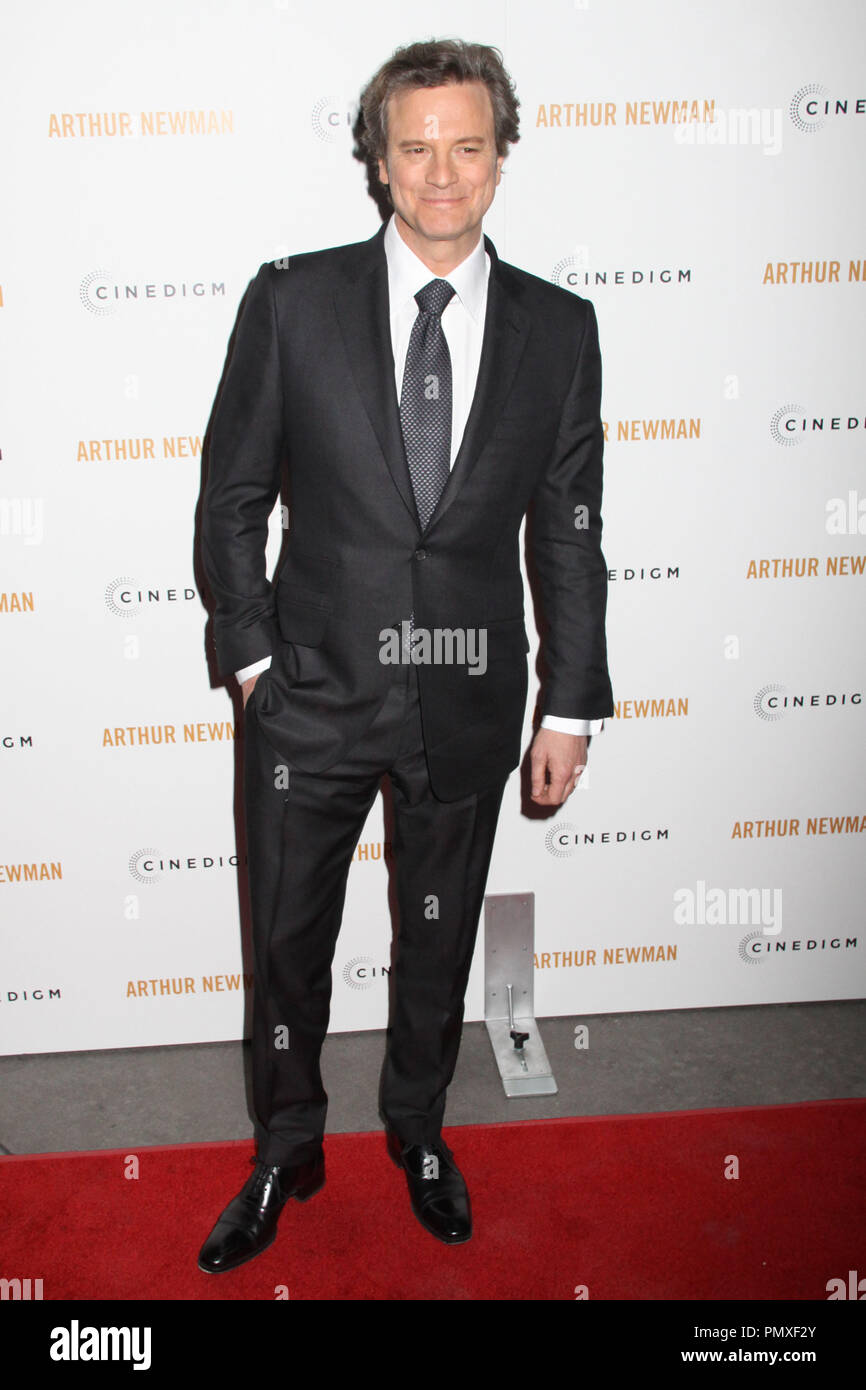 Colin Firth 04/18/2013 "Arthur Newman" Premiere held at The ArcLight ...