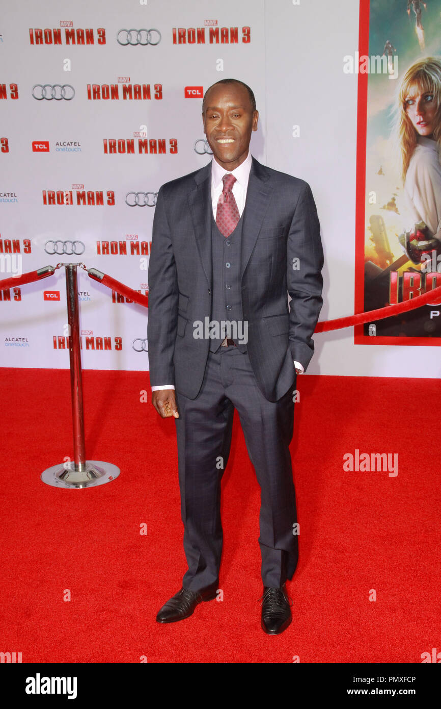 Don Cheadle Iron Man High Resolution Stock Photography and Images - Alamy
