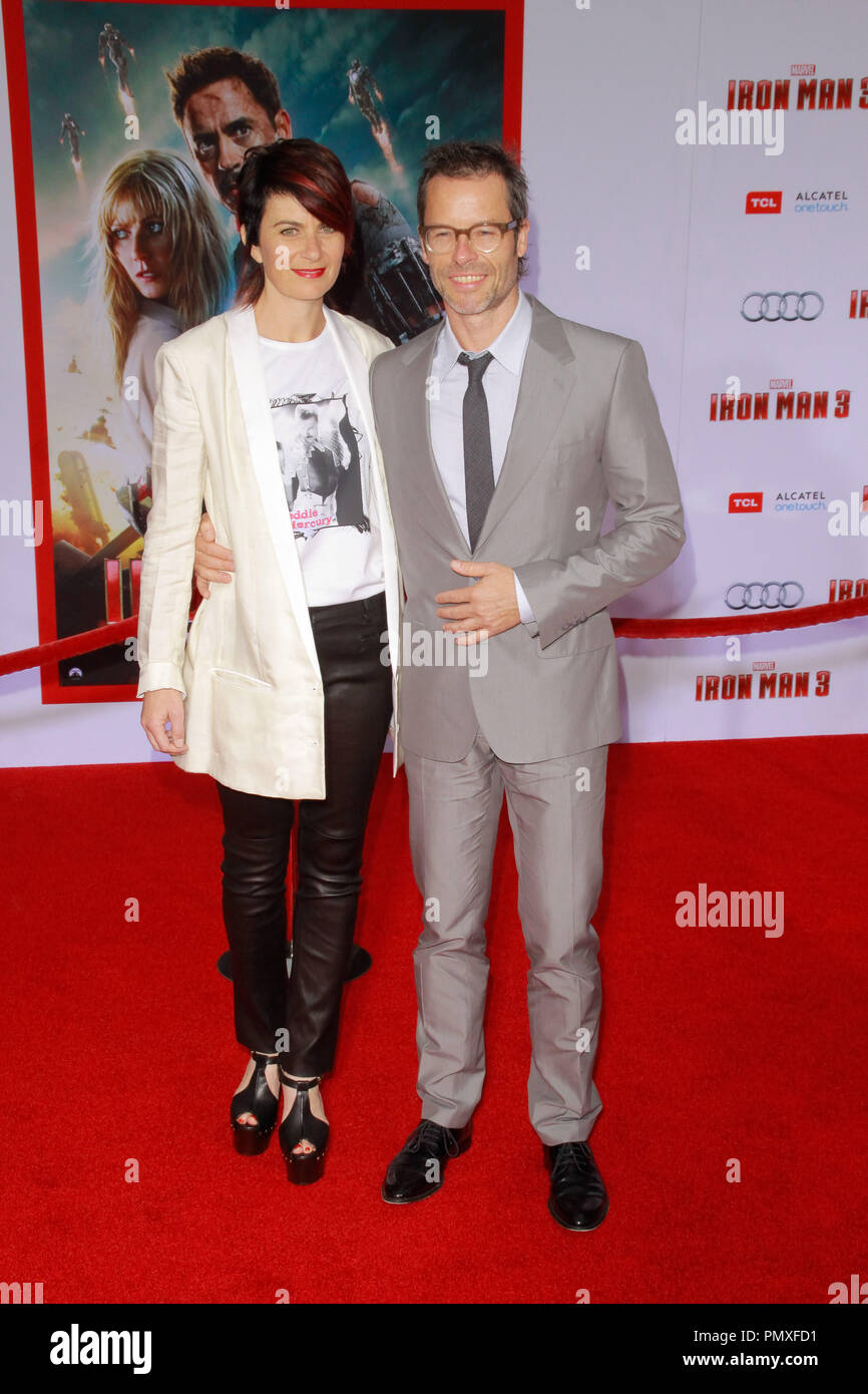 Guy Pearce and wife Kate Mestitz at the World Premiere of Marvel's ...