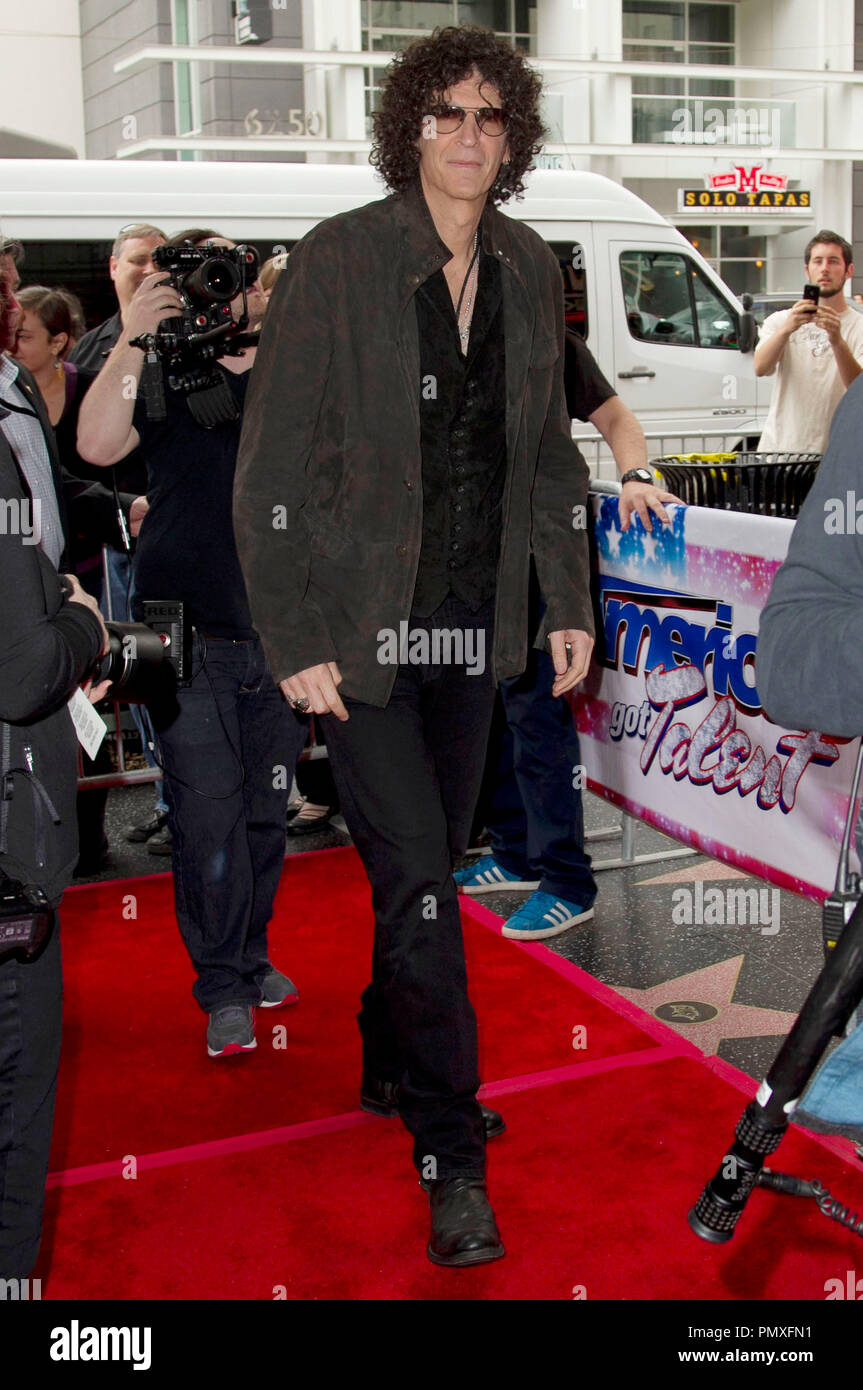 Howard Stern at the NBC's "America's Got Talent" Season 8 Premiere ...