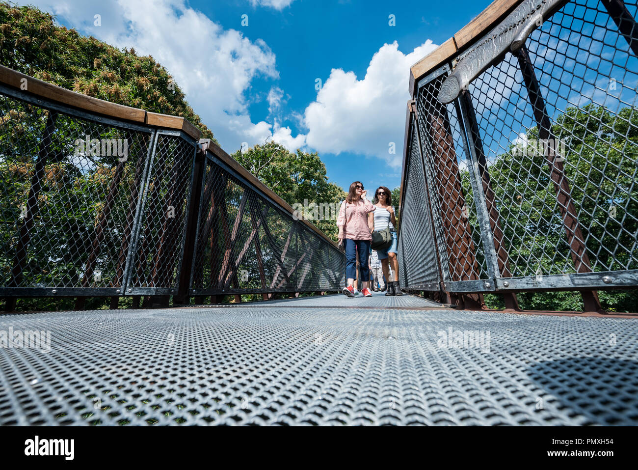 Tree Top Walkway - Kew Gardens Stock Photo - Alamy