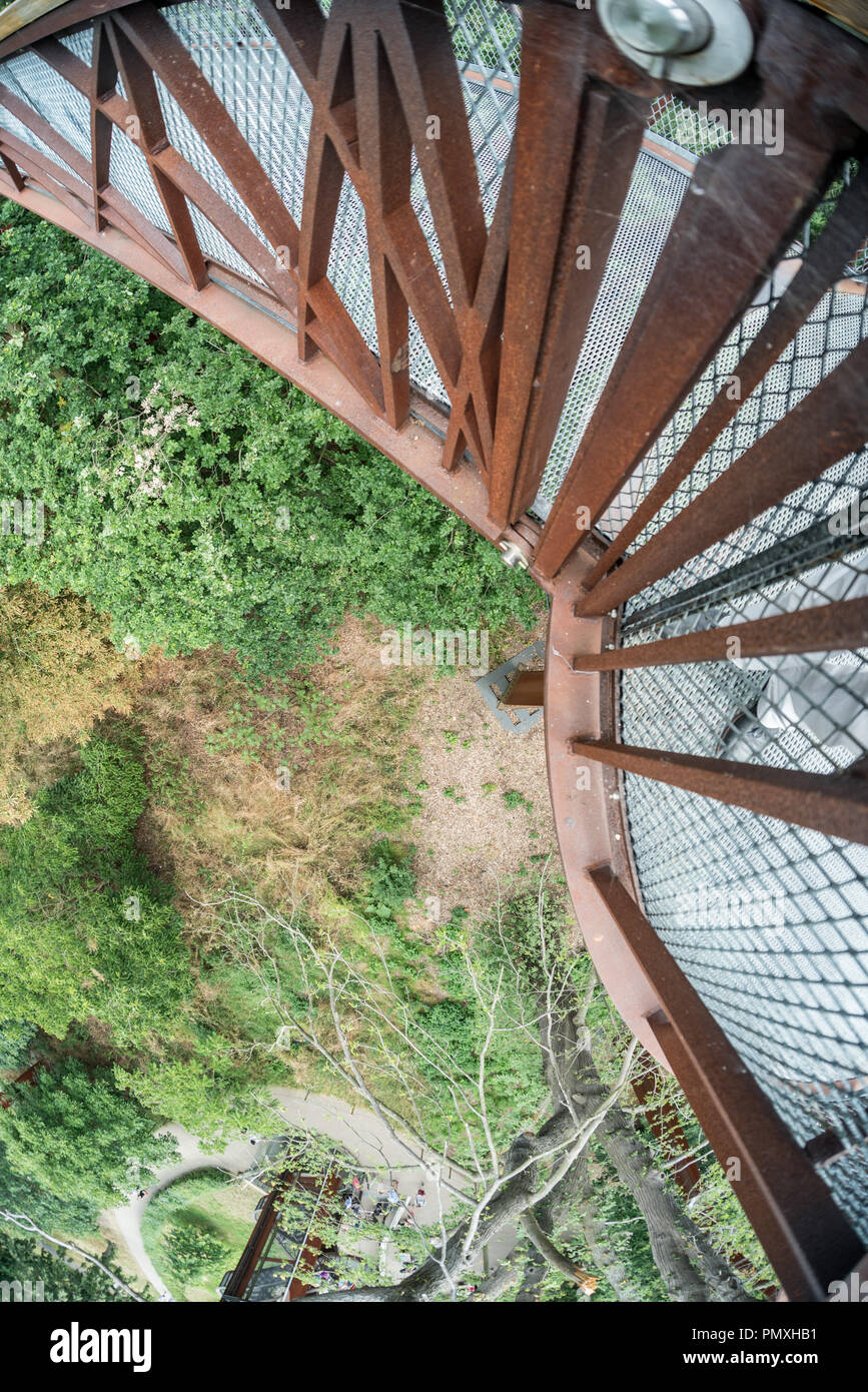 Tree Top Walkway - Kew Gardens Stock Photo - Alamy