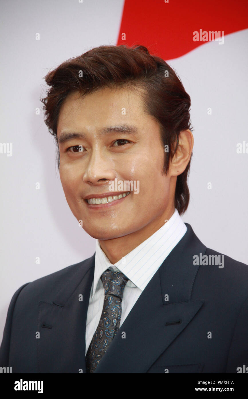 Byung-hun Lee 07/11/2013 "RED 2" Los Angeles Premiere held at Westwood ...