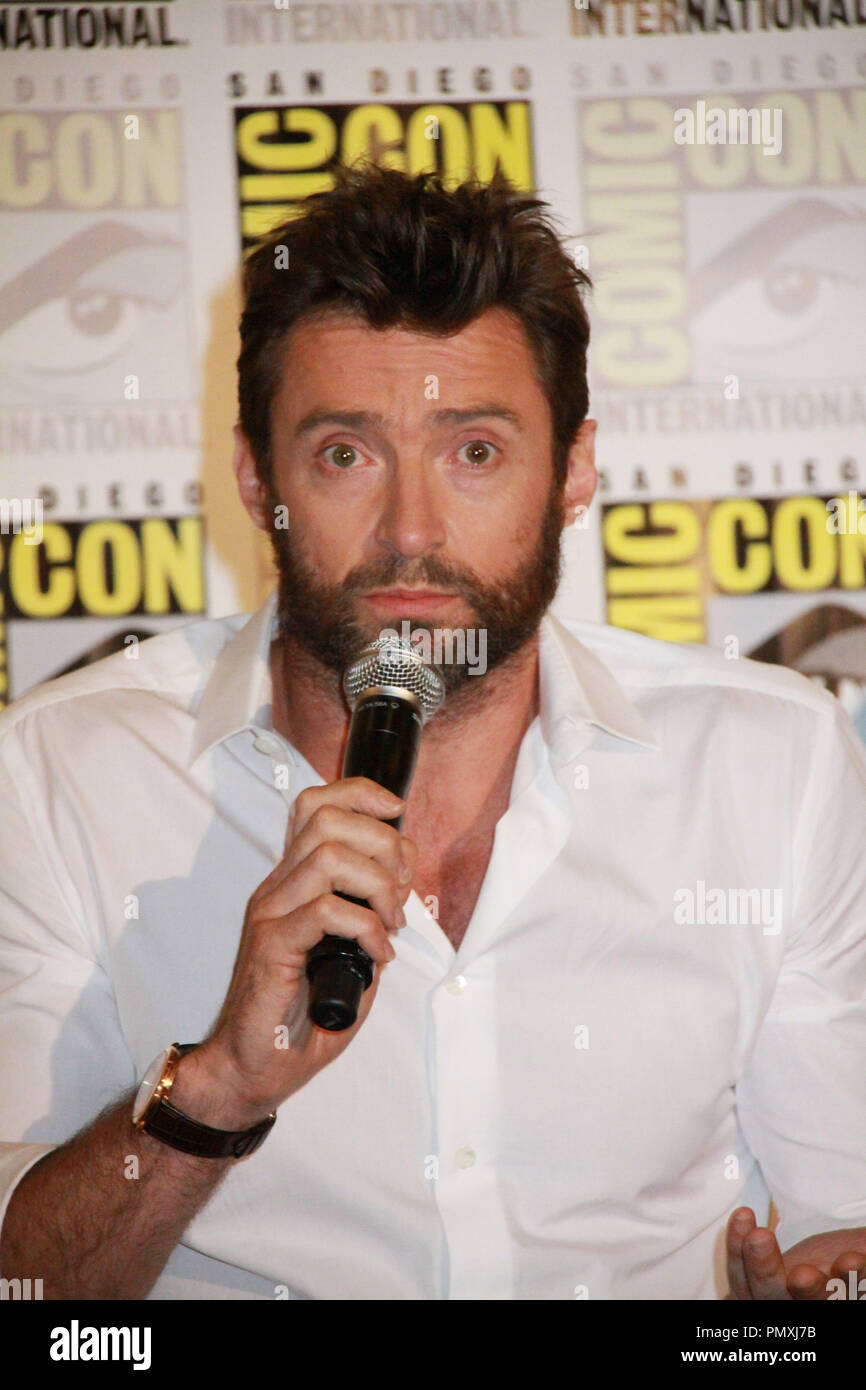 Hugh Jackman 07/20/2013 "The Wolverine" Comic-Con Press Conference held ...