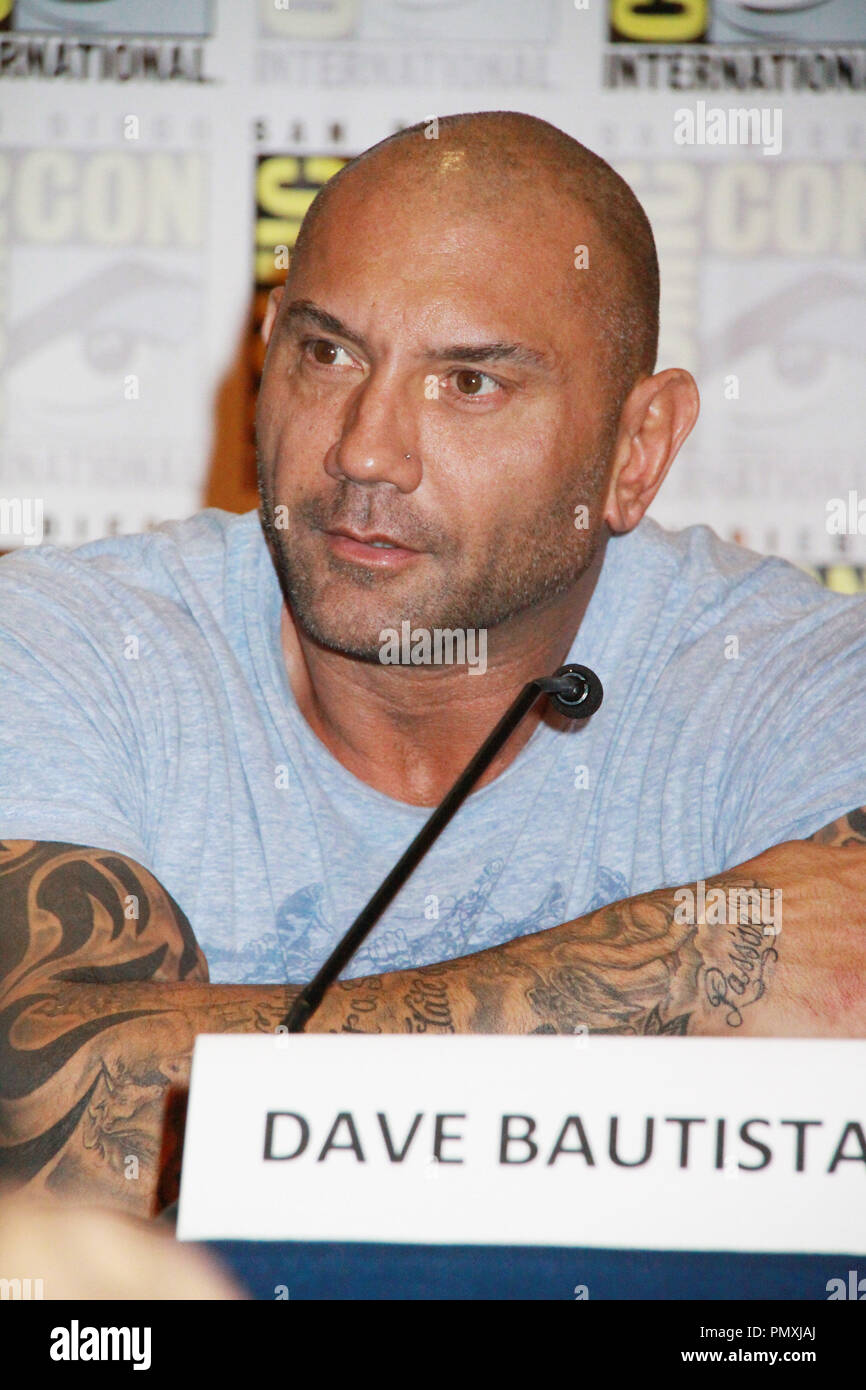 Dave Bautista 07/20/2013 "Guardians Of The Galaxy" Comic-Con Press ...