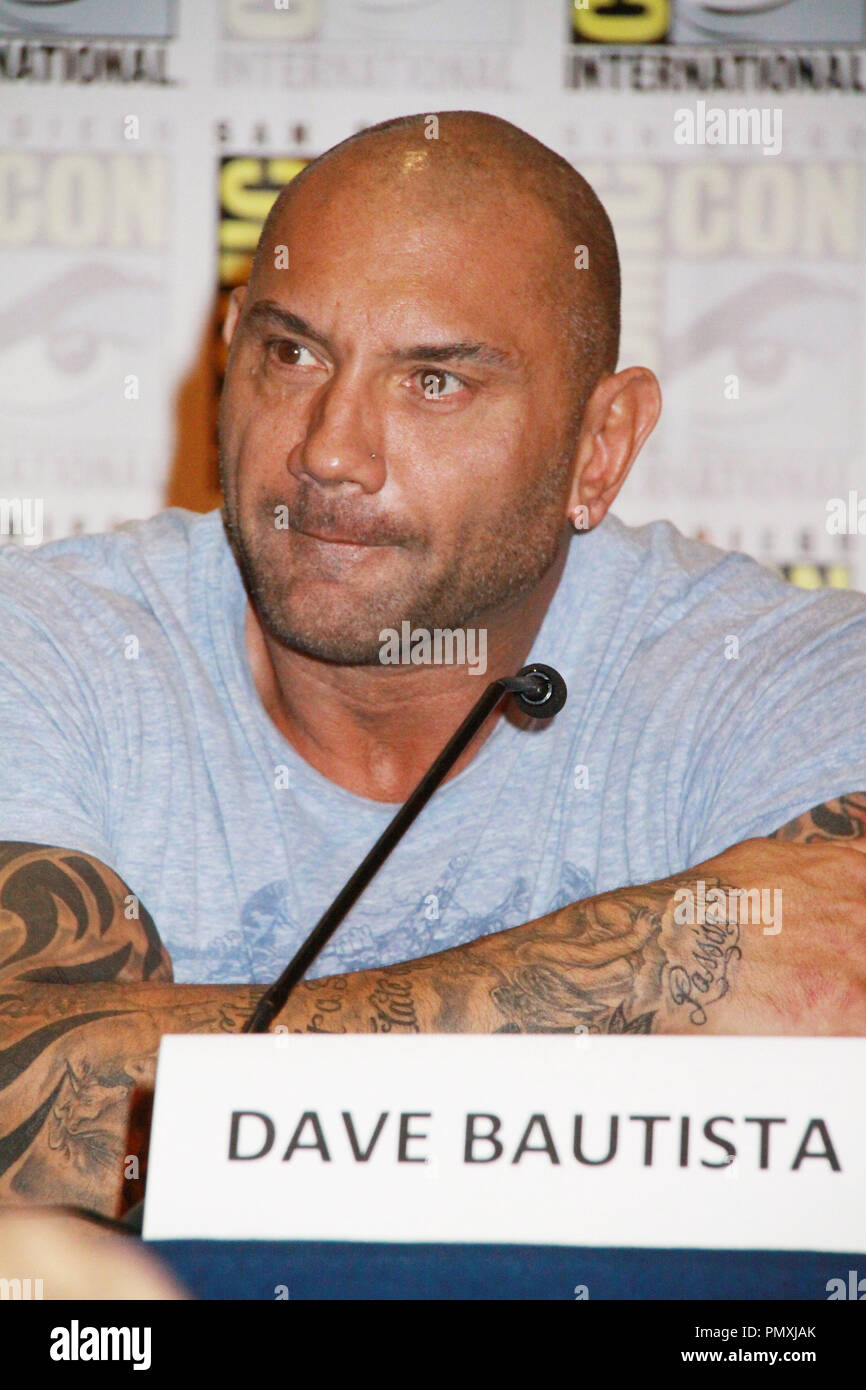 Dave Bautista 07/20/2013 "Guardians Of The Galaxy" Comic-Con Press ...
