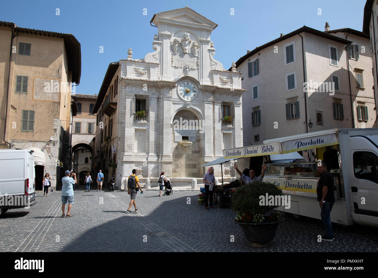 Spoleto historic centre hi-res stock photography and images - Alamy