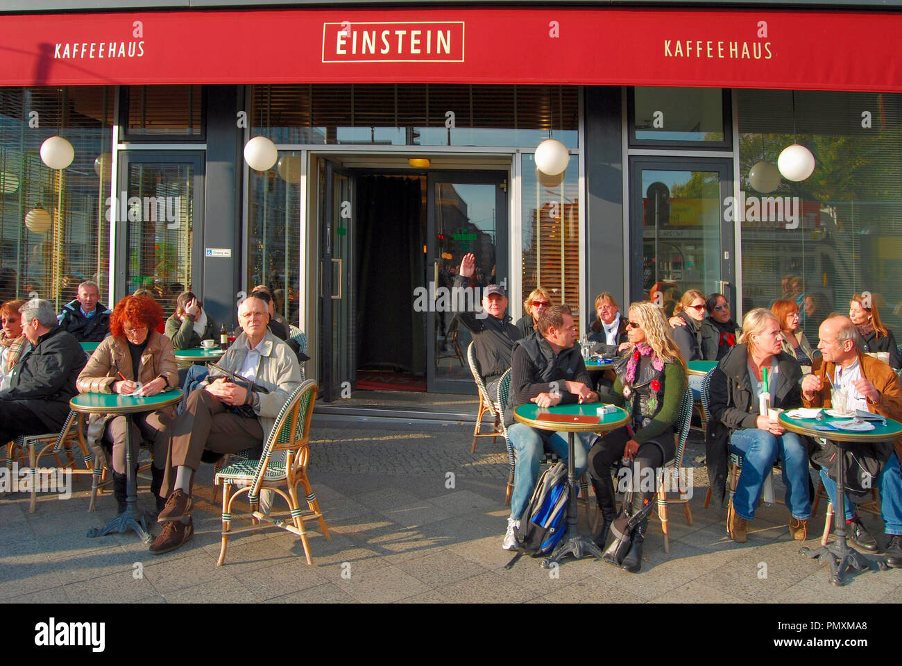 Cafe Einstein, Berlin, Germany Stock Photo - Alamy