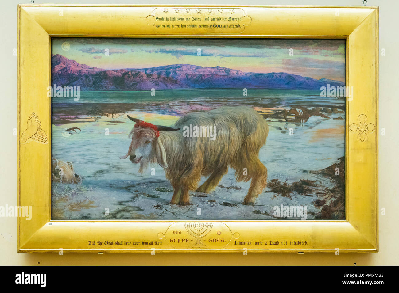 William holman hunt the scapegoat hi-res stock photography and images ...