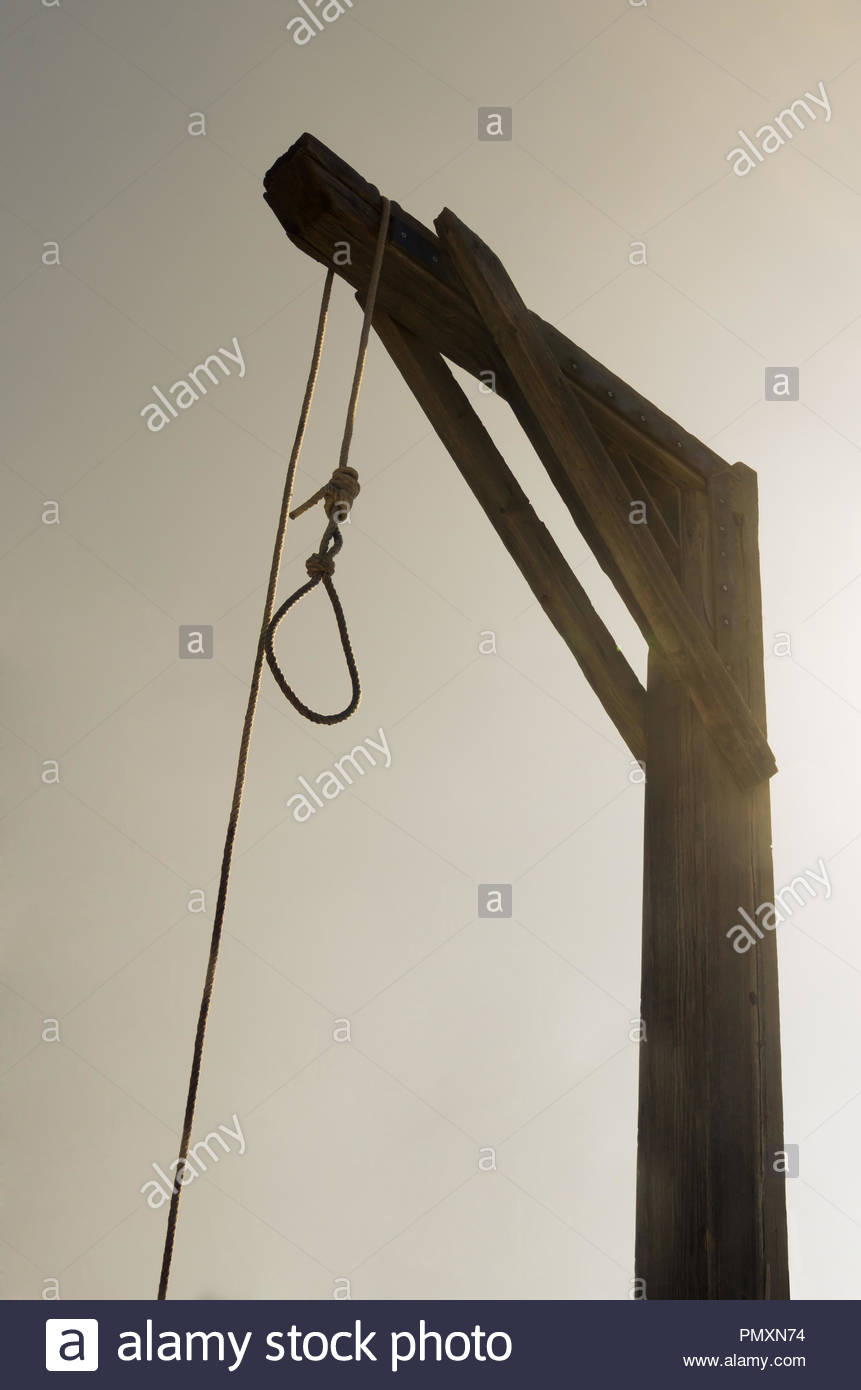 Noose Gallows High Resolution Stock Photography and Images - Alamy