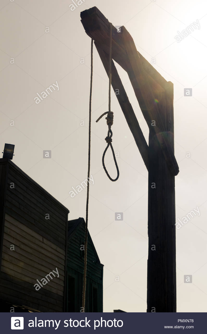 Noose Gallows High Resolution Stock Photography and Images - Alamy