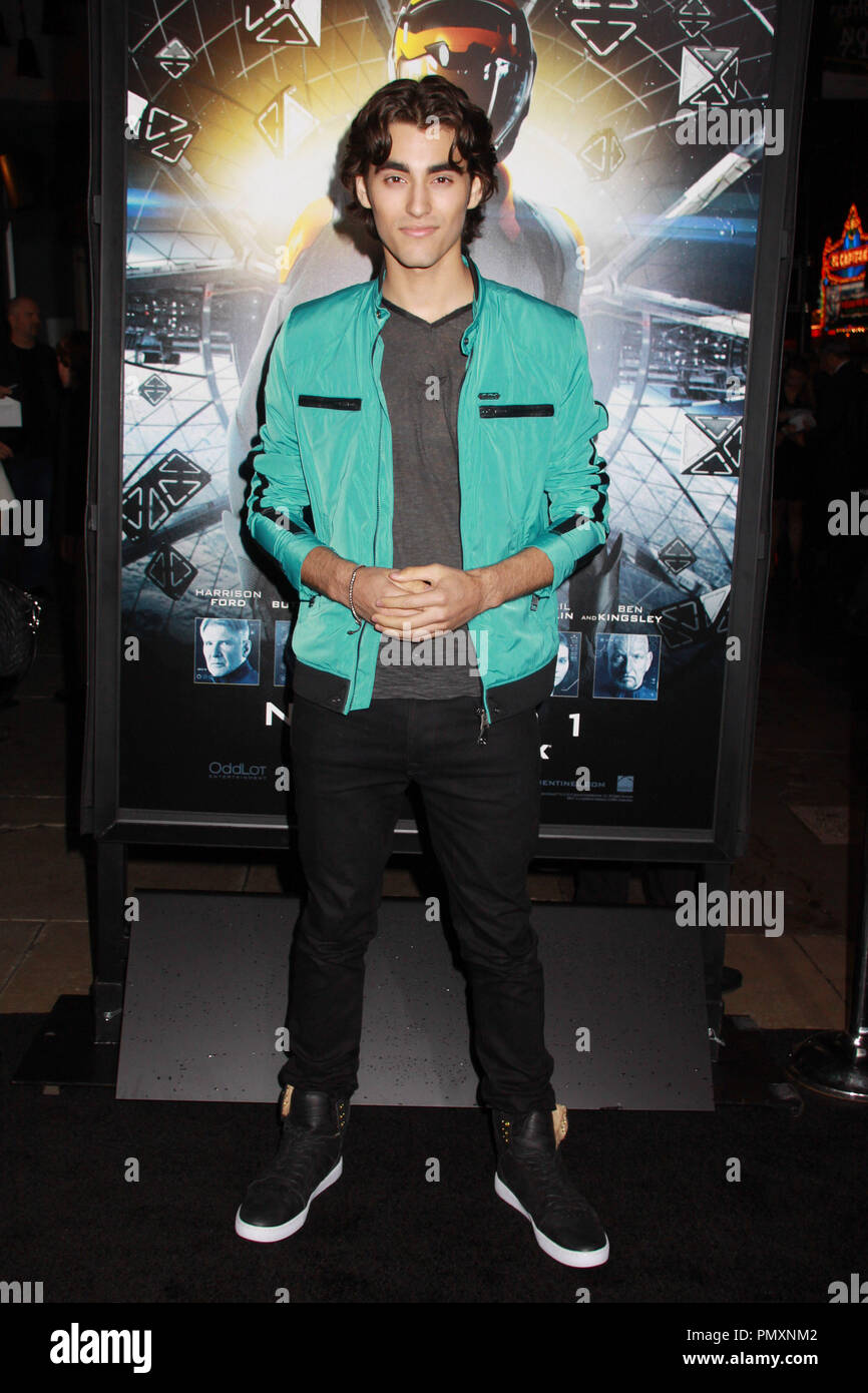Blake Michael 10/28/2013 "Ender's Game" Premiere held at the TCL ...