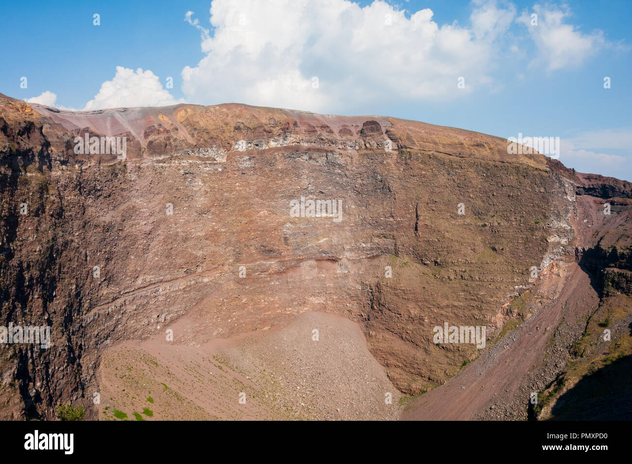Crater volcano mount vesuvius above hi-res stock photography and images ...