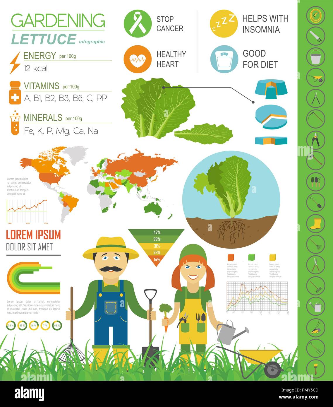 Pot mover garden Stock Vector Images - Alamy