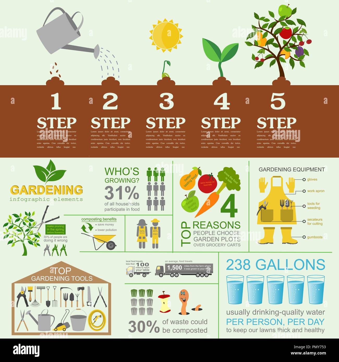 Infographic Tools Vector