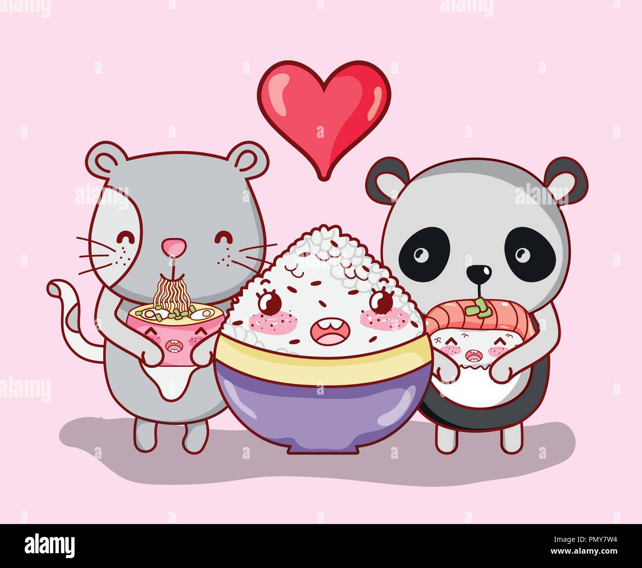 Cute Japanese Cartoon Animals
