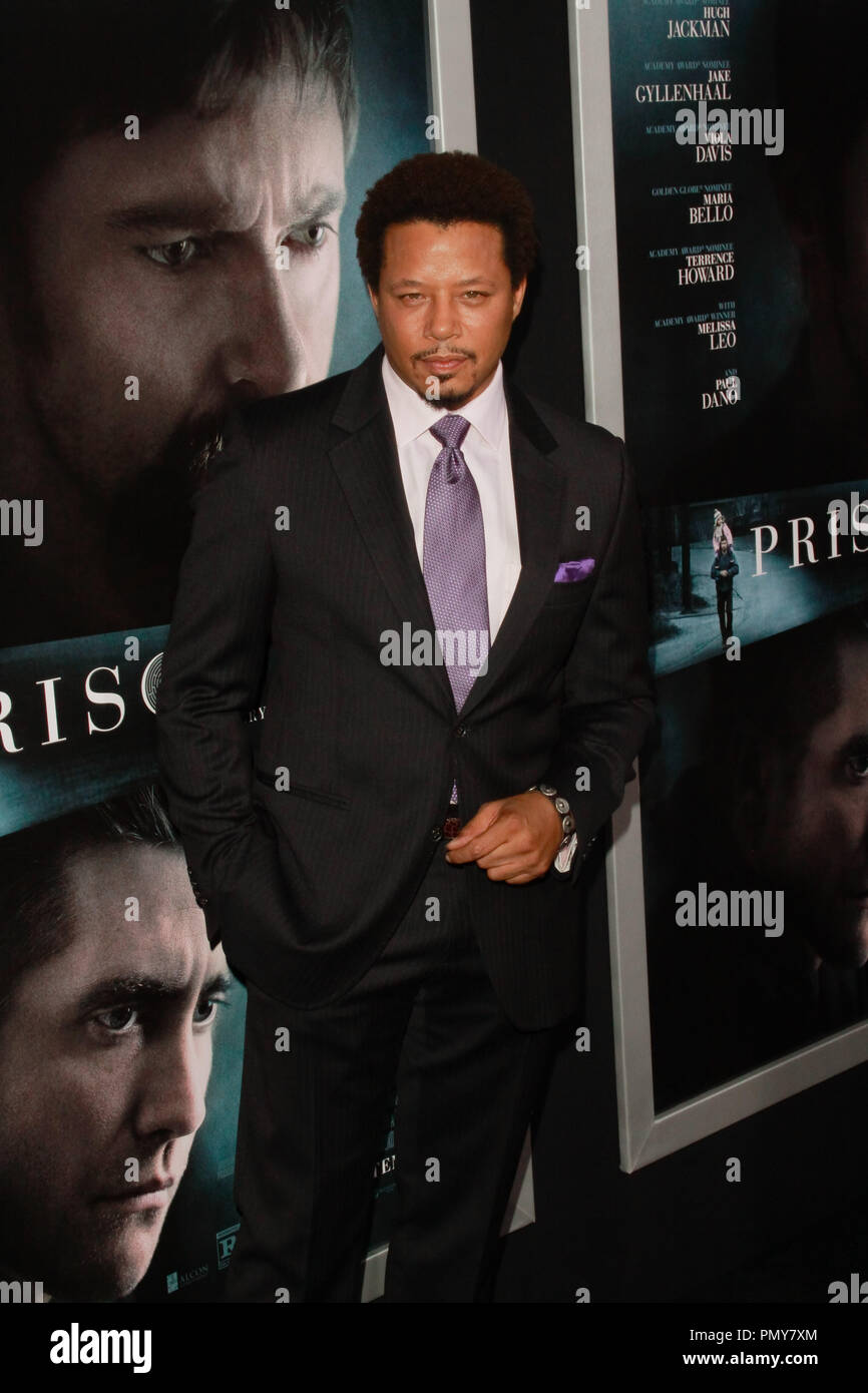 Terrence Howard at the Premiere of Warner Bros. Pictures' "Prisoners ...