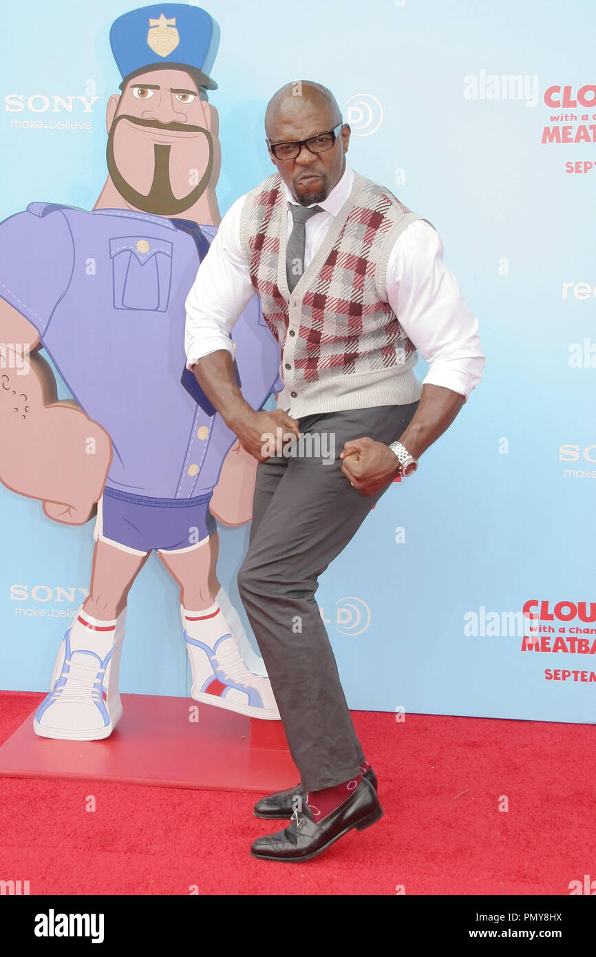 Terry Crews 09/21/2013 "Cloudy With A Chance Of Meatballs 2" Premiere ...
