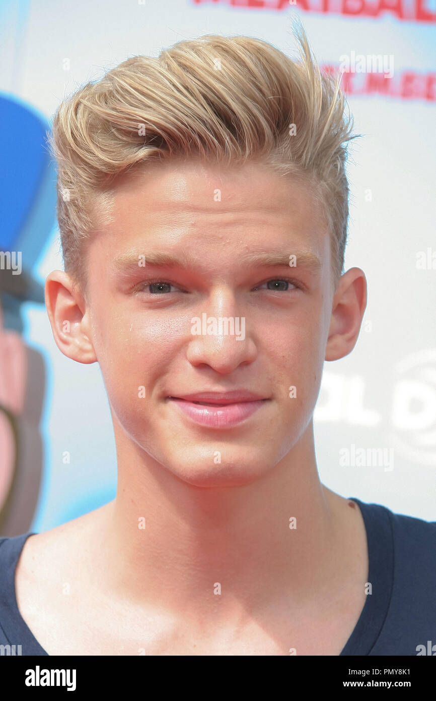 Cody Simpson 09/21/2013 "Cloudy With A Chance Of Meatballs 2" Premiere ...