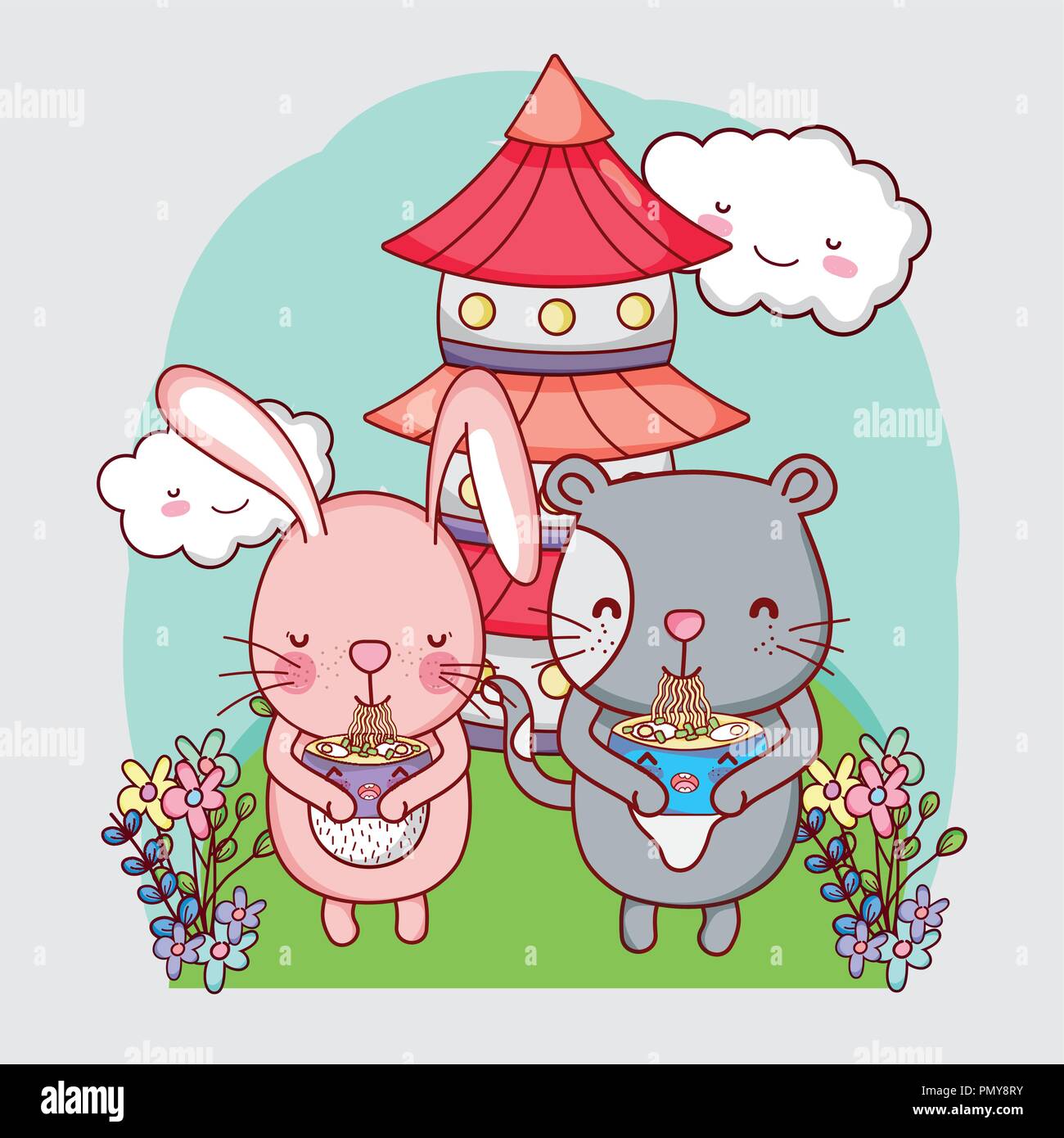 Rabbbit Stock Vector Images - Alamy