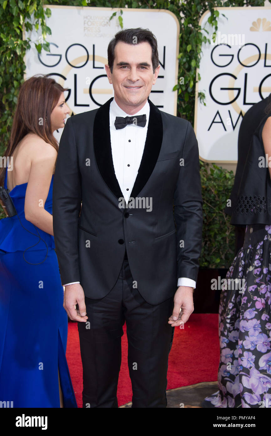 Actor Ty Burell attends the 71st Annual Golden Globes Awards at the ...