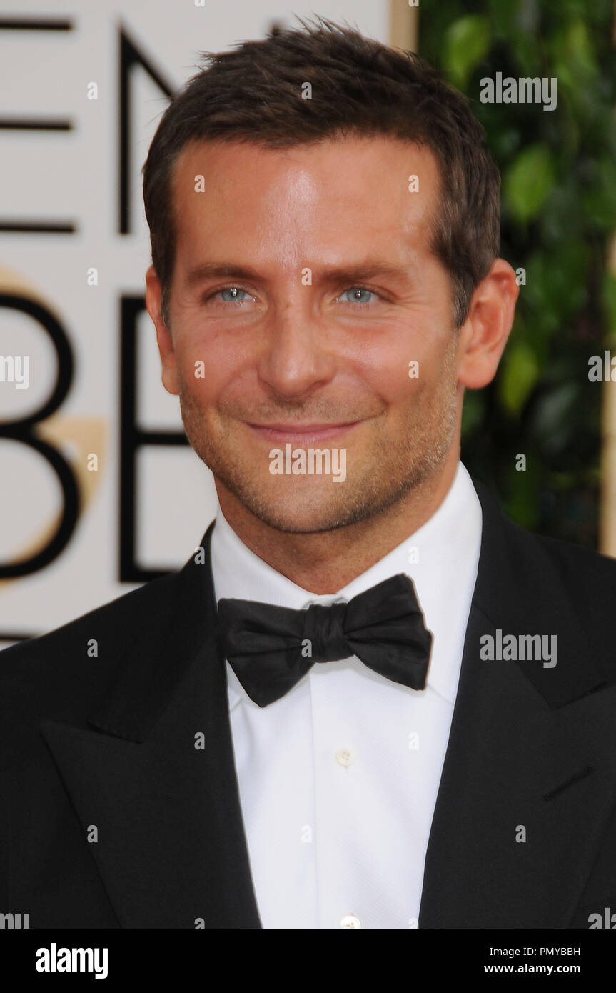 Bradley Cooper at the 71st Annual Golden Globe Awards held at The ...