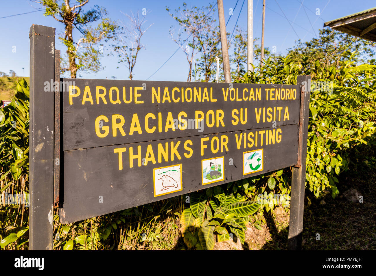 Tenorio volcano national park hi-res stock photography and images - Alamy