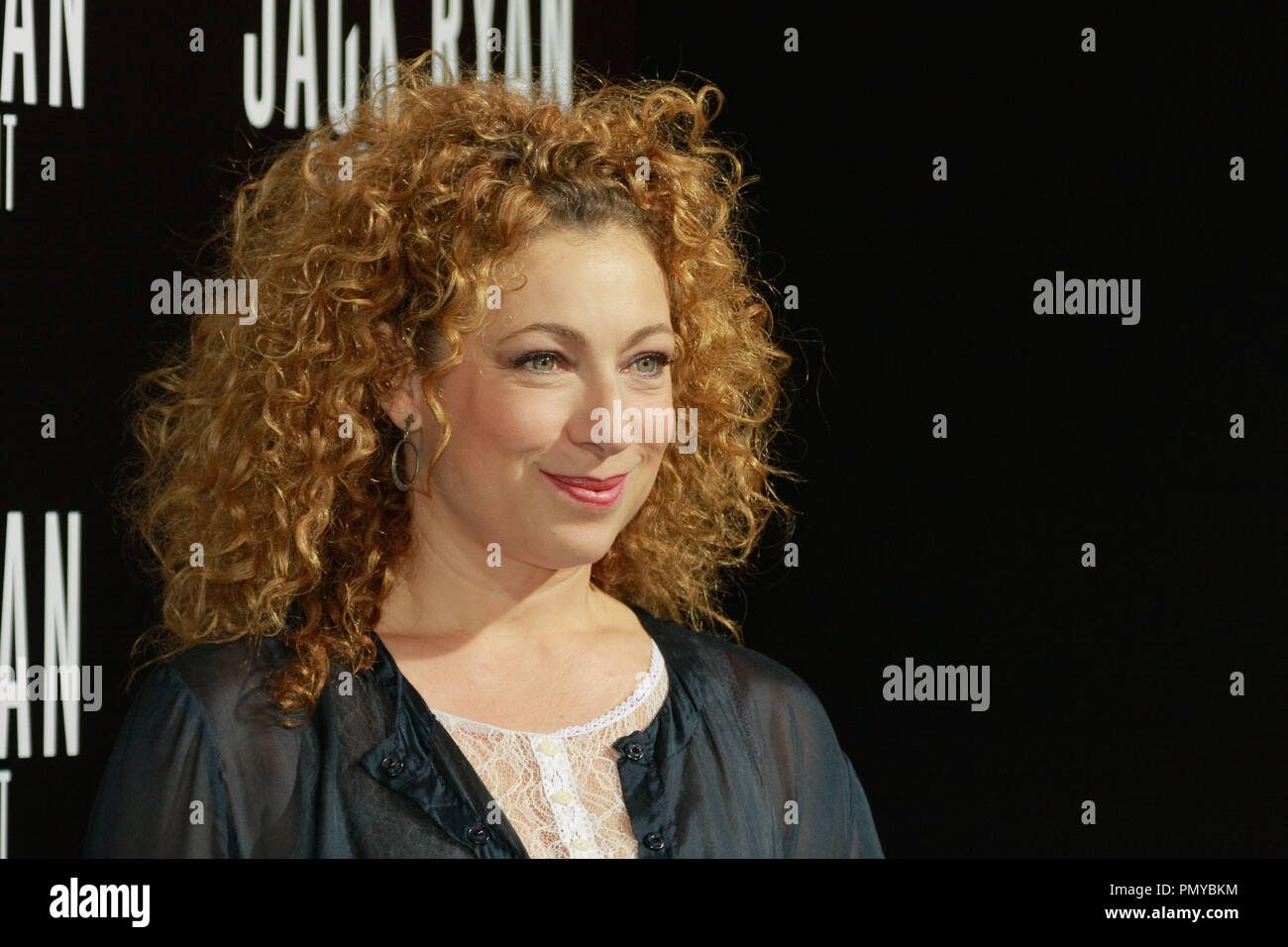 Alex Kingston at the Paramount Pictures premiere of "Jack Ryan: Shadow ...