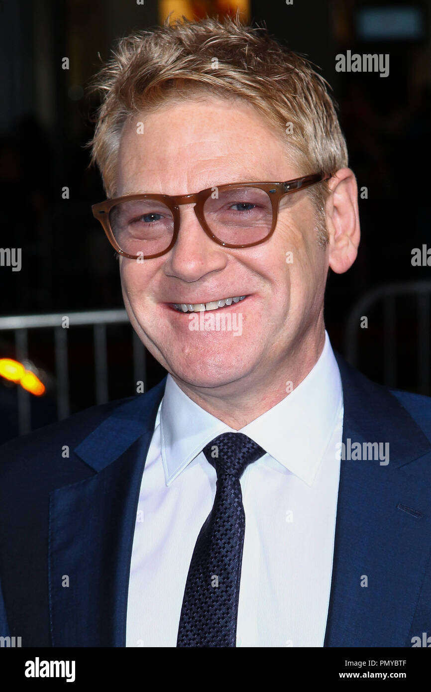 Kenneth Branagh attends the premiere of Paramount Pictures' 'Jack Ryan ...