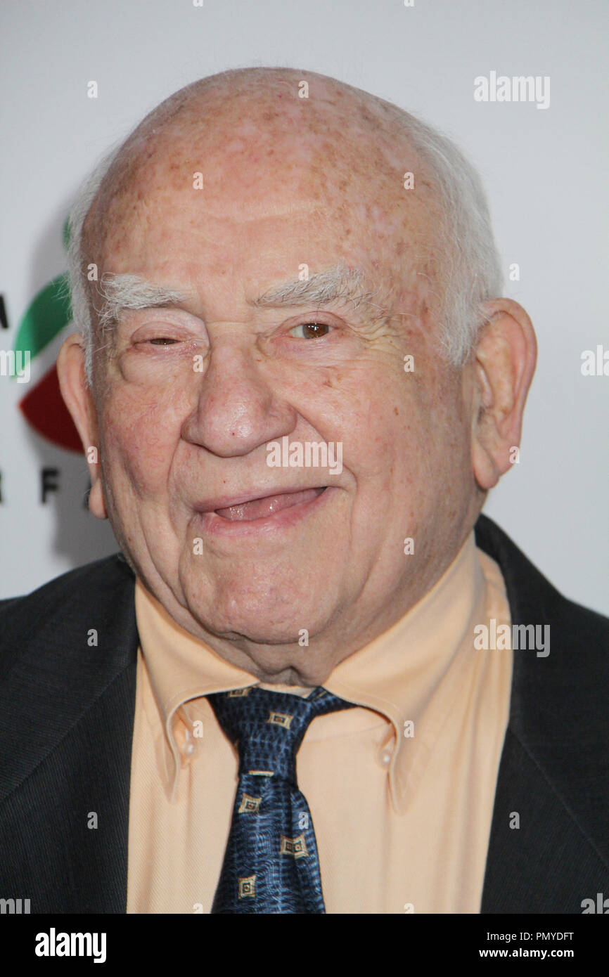 Ed Asner 01/15/2014 2014 Make-Up Artists and Hair Stylists Guild Awards ...