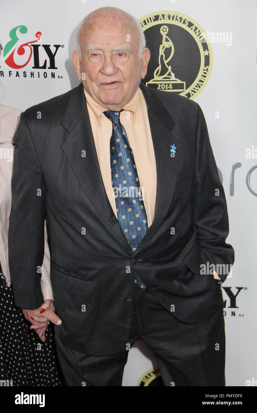 Ed Asner 01/15/2014 2014 Make-Up Artists and Hair Stylists Guild Awards ...