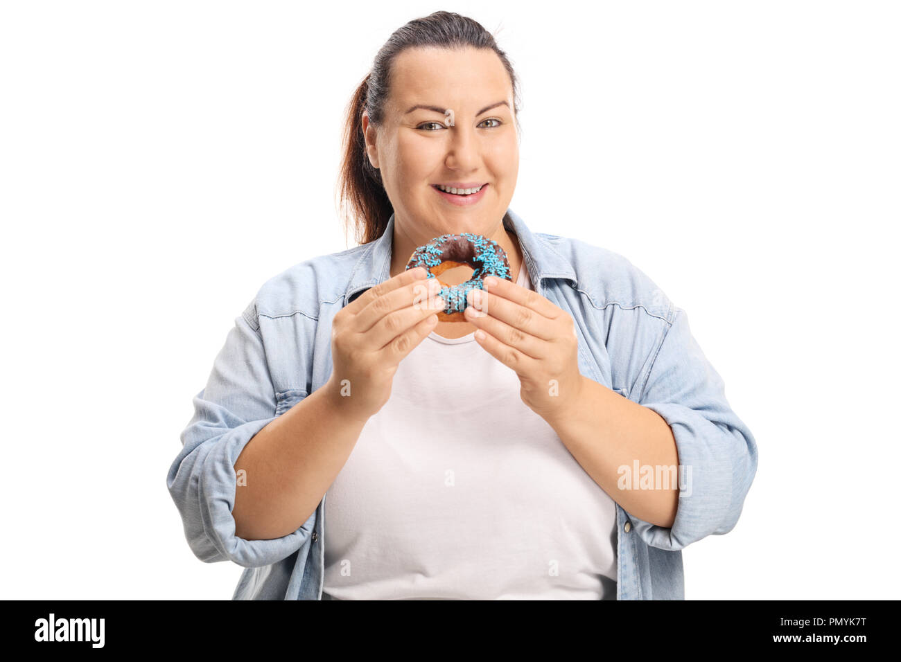 Chubby woman hi-res stock photography and images - Alamy