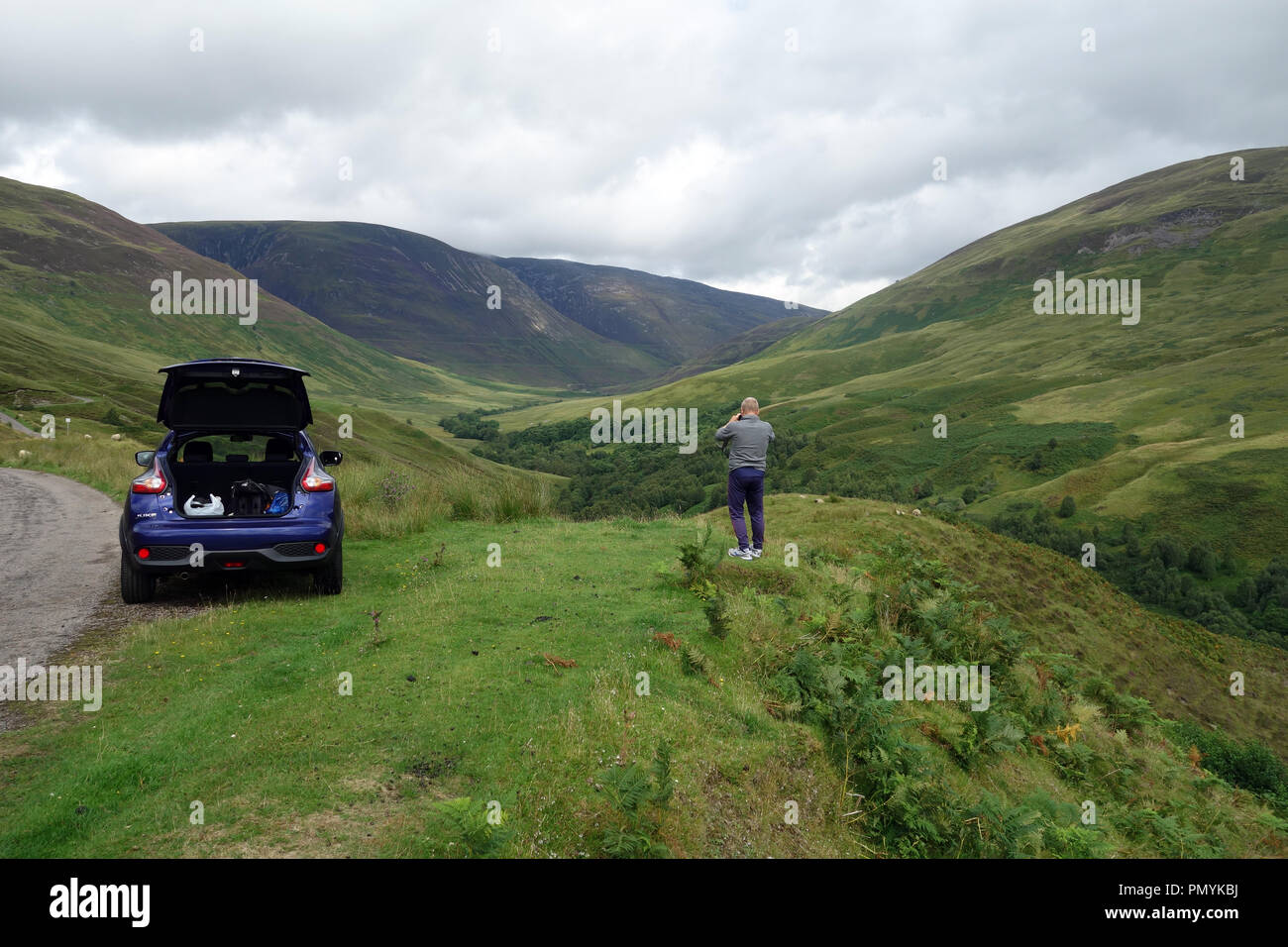 Parallel roads highlands hi-res stock photography and images - Alamy