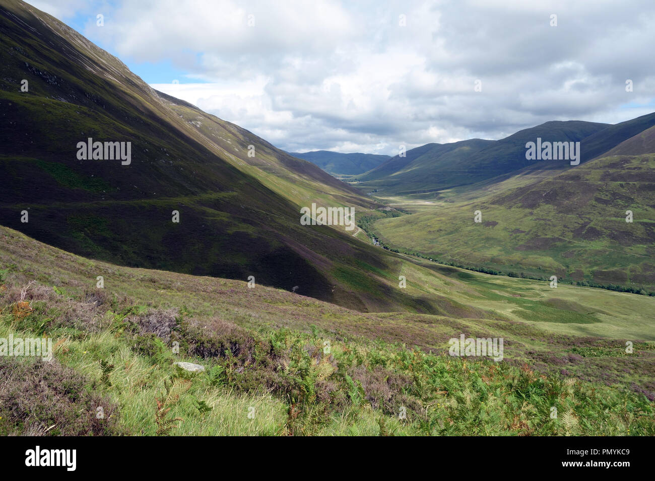 Parallel roads glen roy hi-res stock photography and images - Alamy