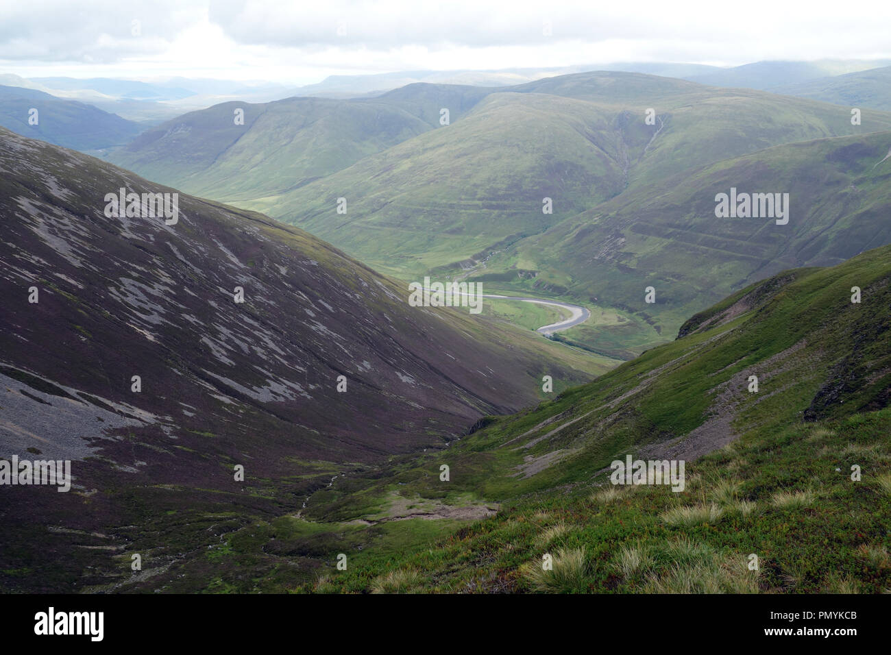 Parallel roads glen roy hi-res stock photography and images - Alamy