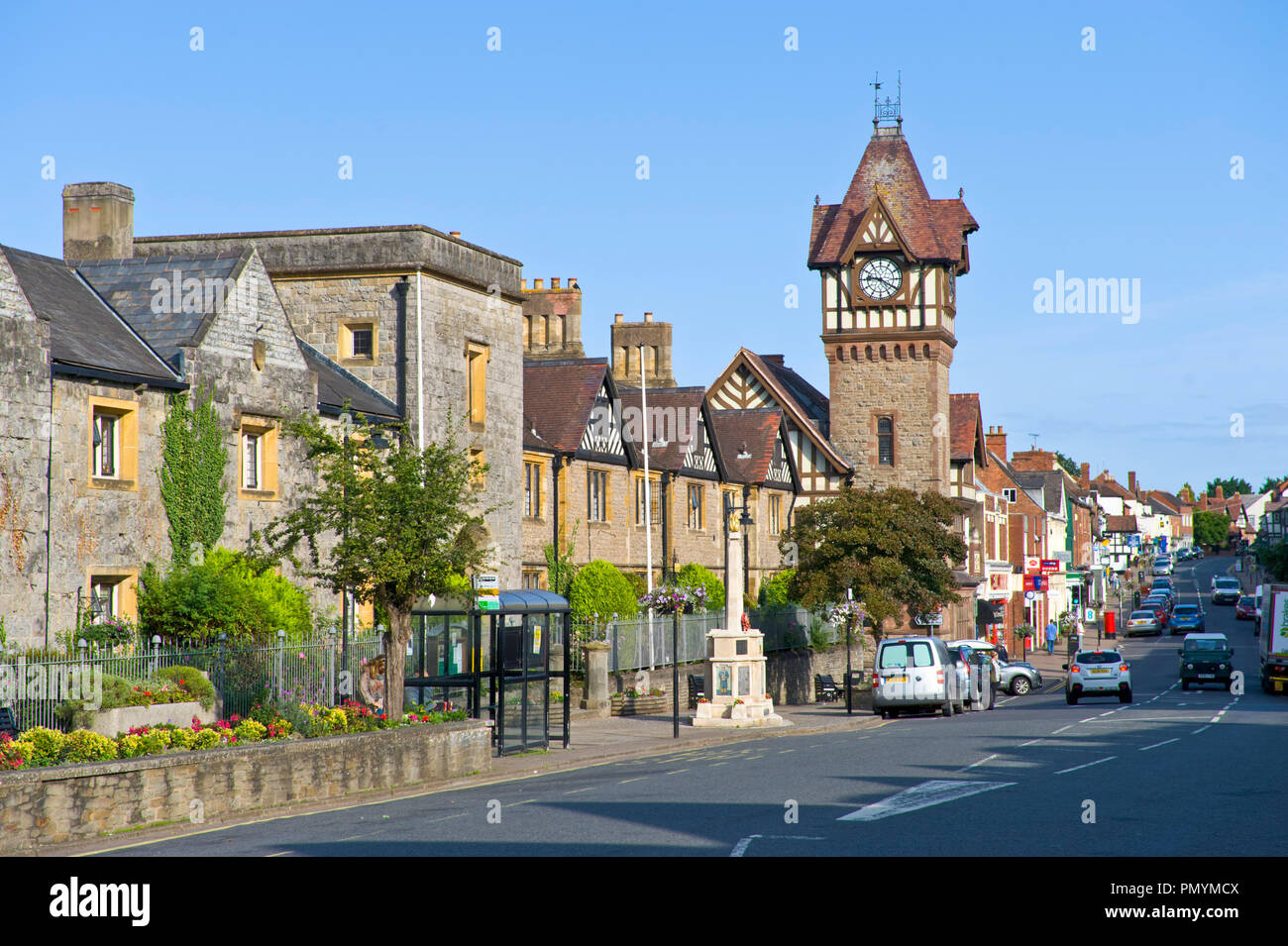Ledbury town centre herefordshire hi-res stock photography and images ...