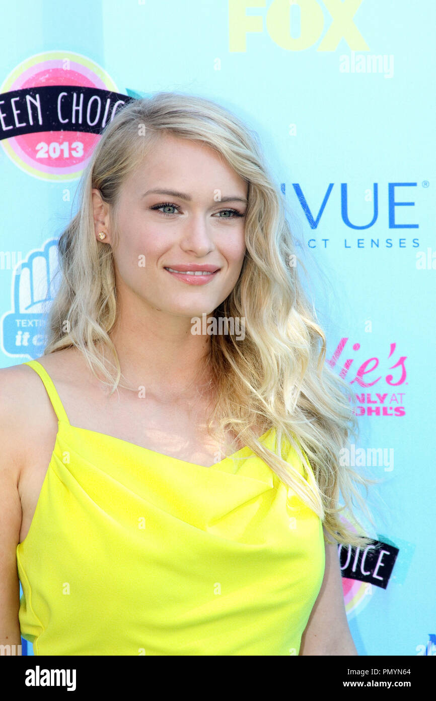 Leven Rambin at the 2013 Teen Choice Awards teal carpet arrivals ...