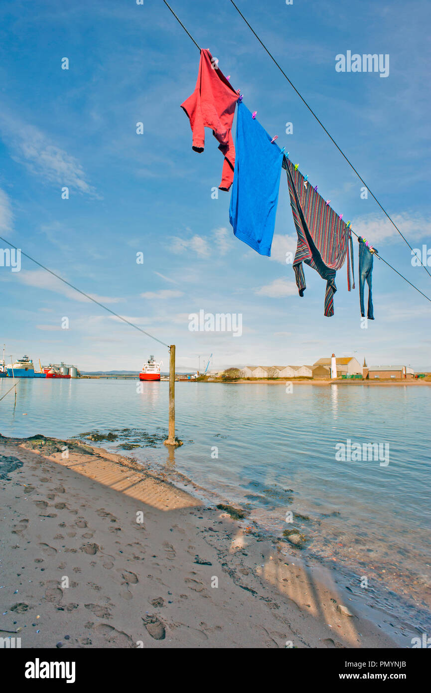 Wet clothes on beach from hi-res stock photography and images - Alamy