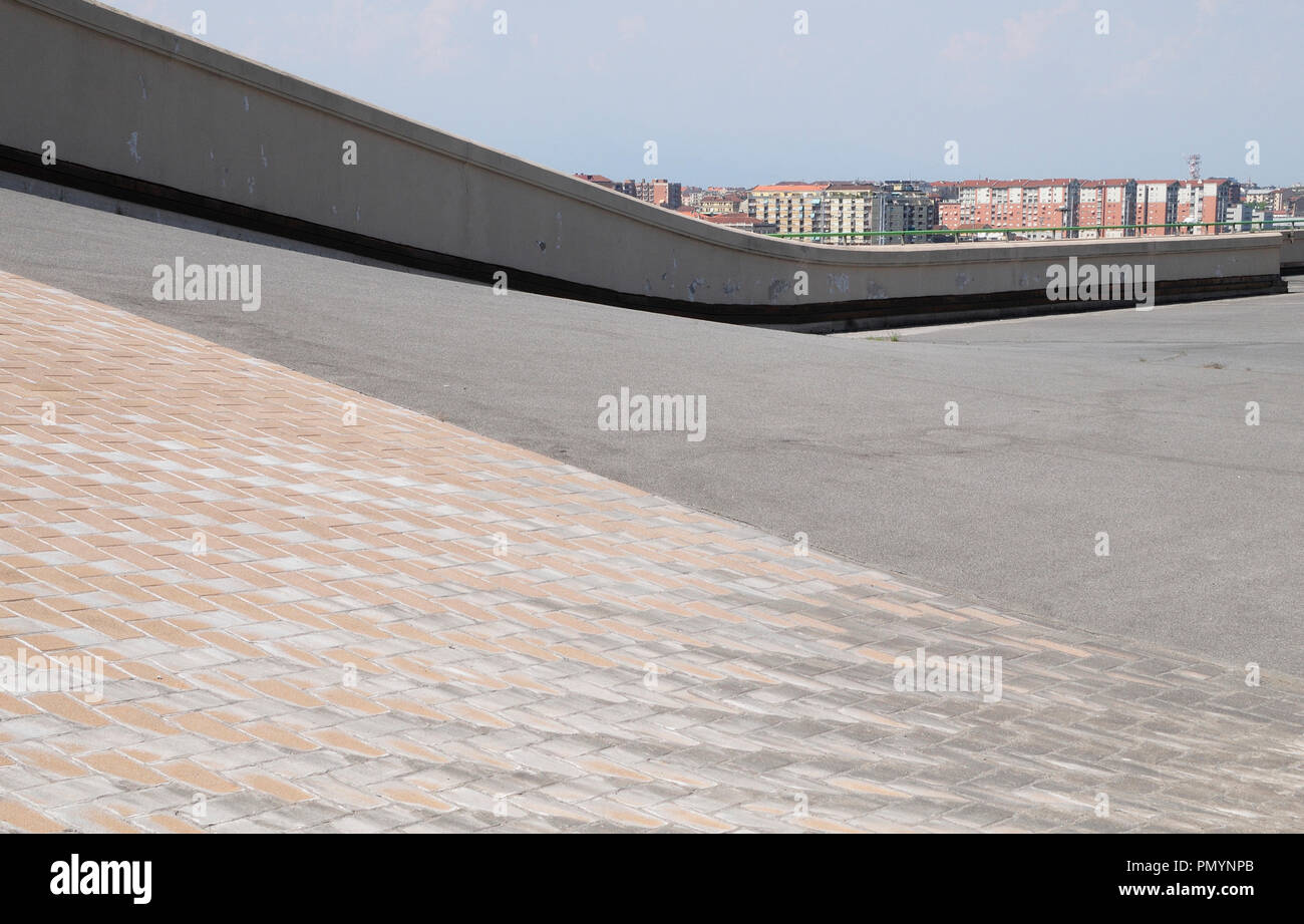 Italy, Piedmont, Turin, Lingotto rooftop test track Stock Photo - Alamy