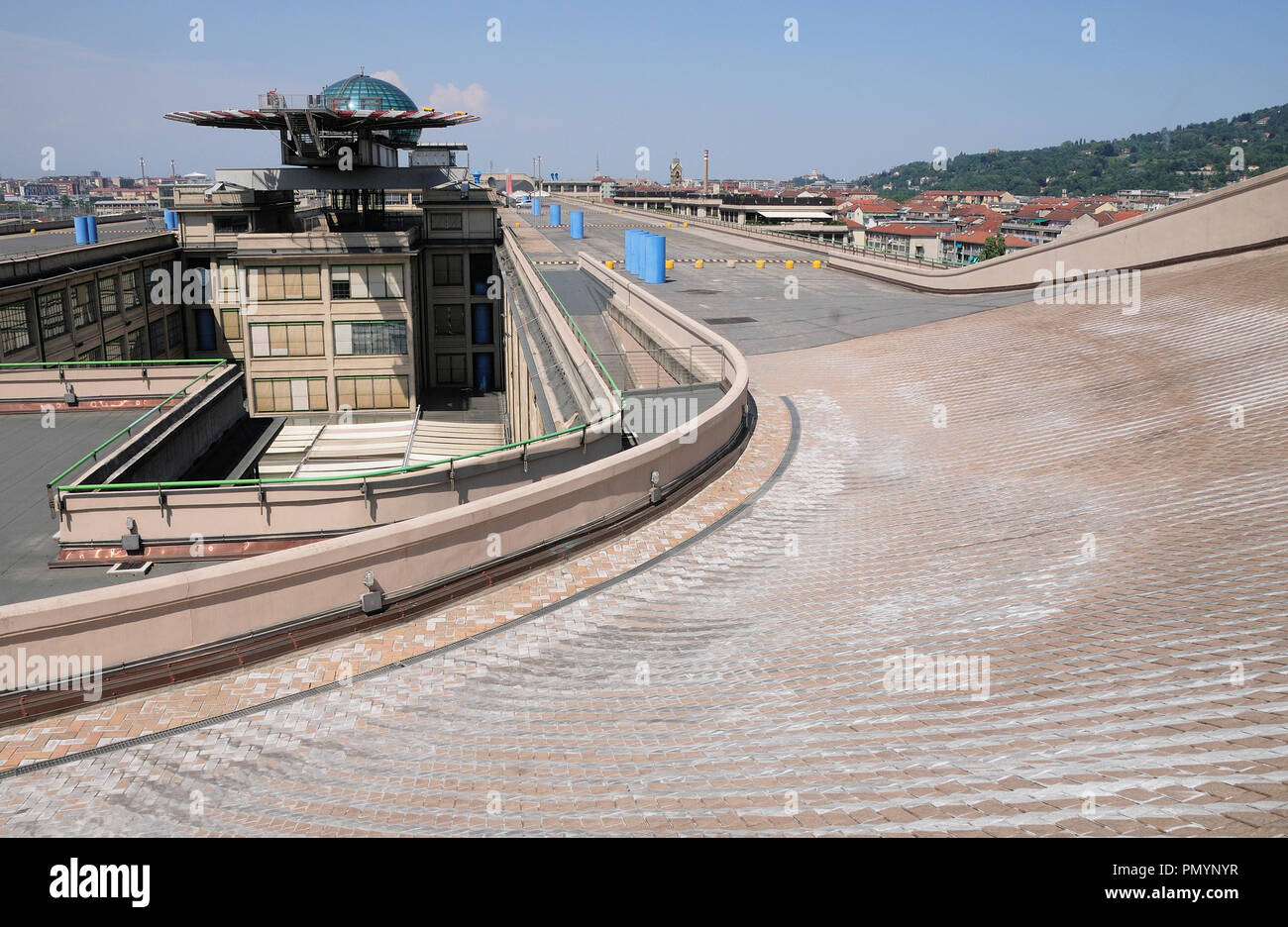 Fiat rooftop test track hi-res stock photography and images - Alamy