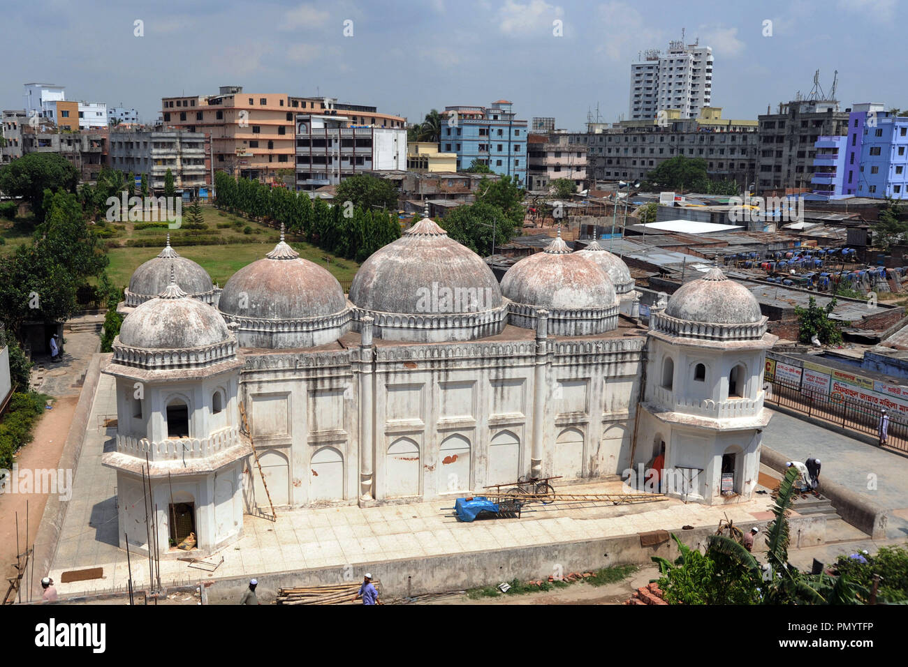 Seven domed mosque hi-res stock photography and images - Alamy