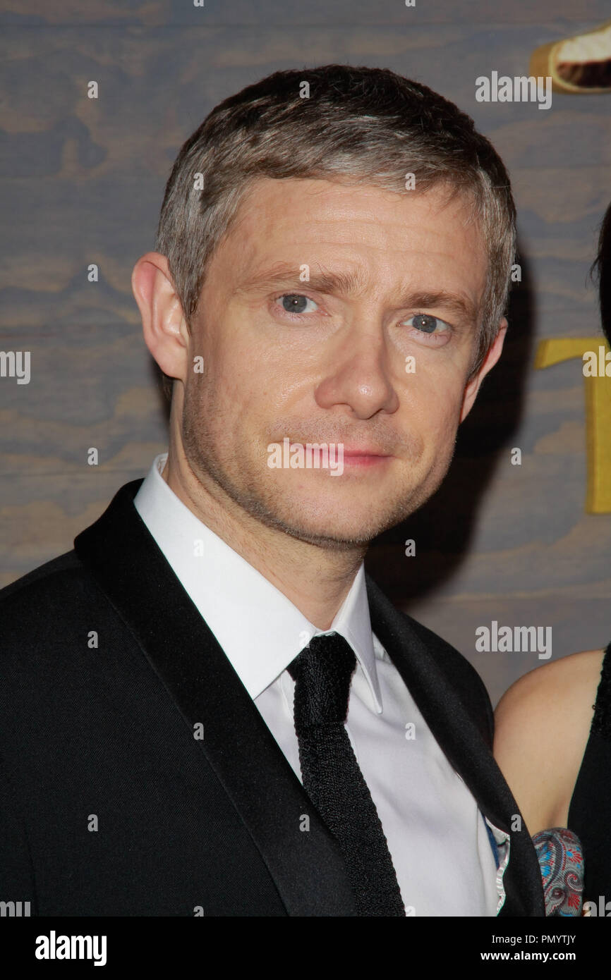 Martin Freeman at the Premiere of New Line Cinema, Metro Goldwyn Mayer ...