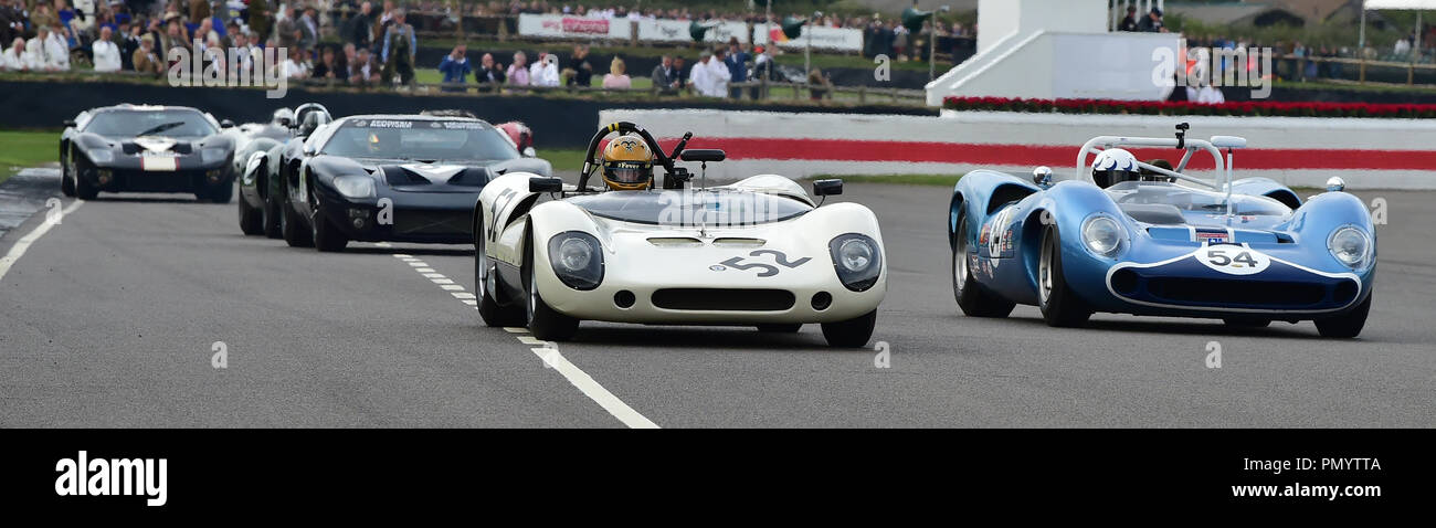 Simon Diffey, Crossle Oldsmobile Mk5S, Jack Tetley, Lola Chevrolet T70 ...